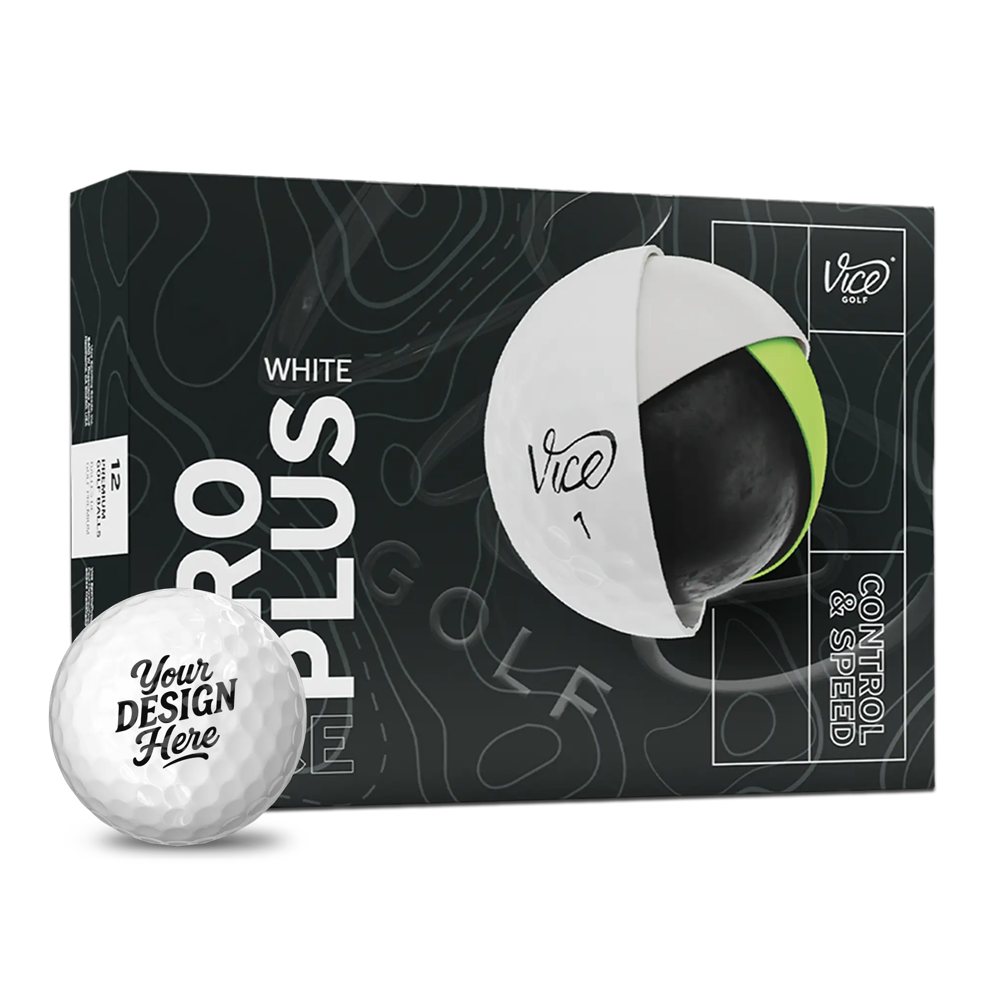 Custom Vice Pro Plus Golf Balls – Golf Swag