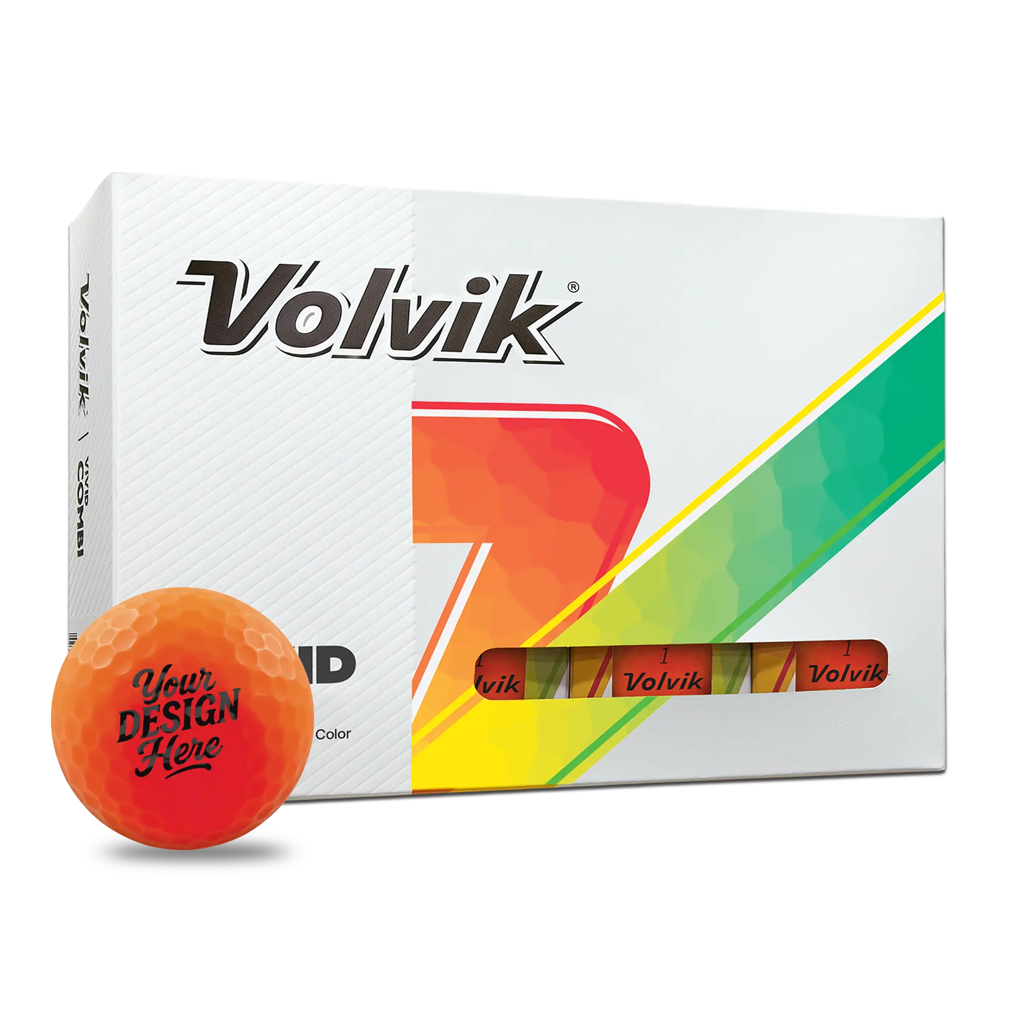 Custom Volvik Vivid Golf Balls – Golf Swag
